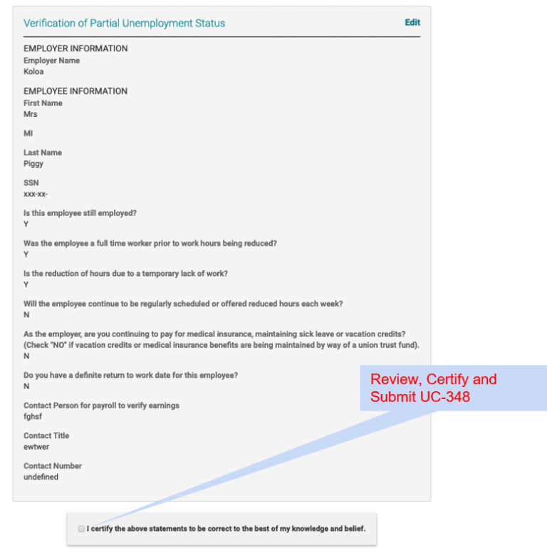 Unemployment Insurance | Instructions for Submitting Form UC-348
